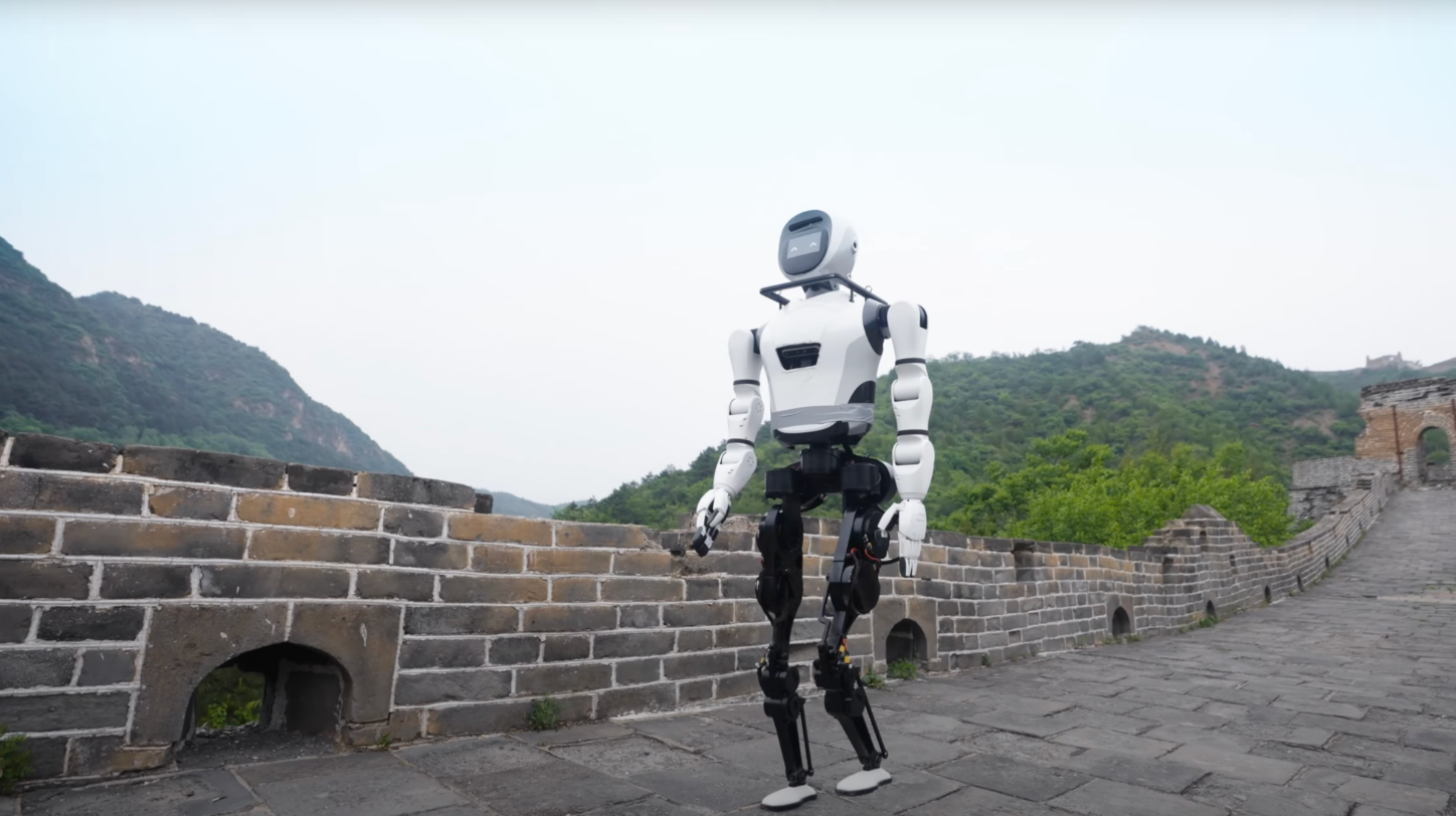Humanoid robot climbs Great Wall of China in locomotion test | Robotics ...