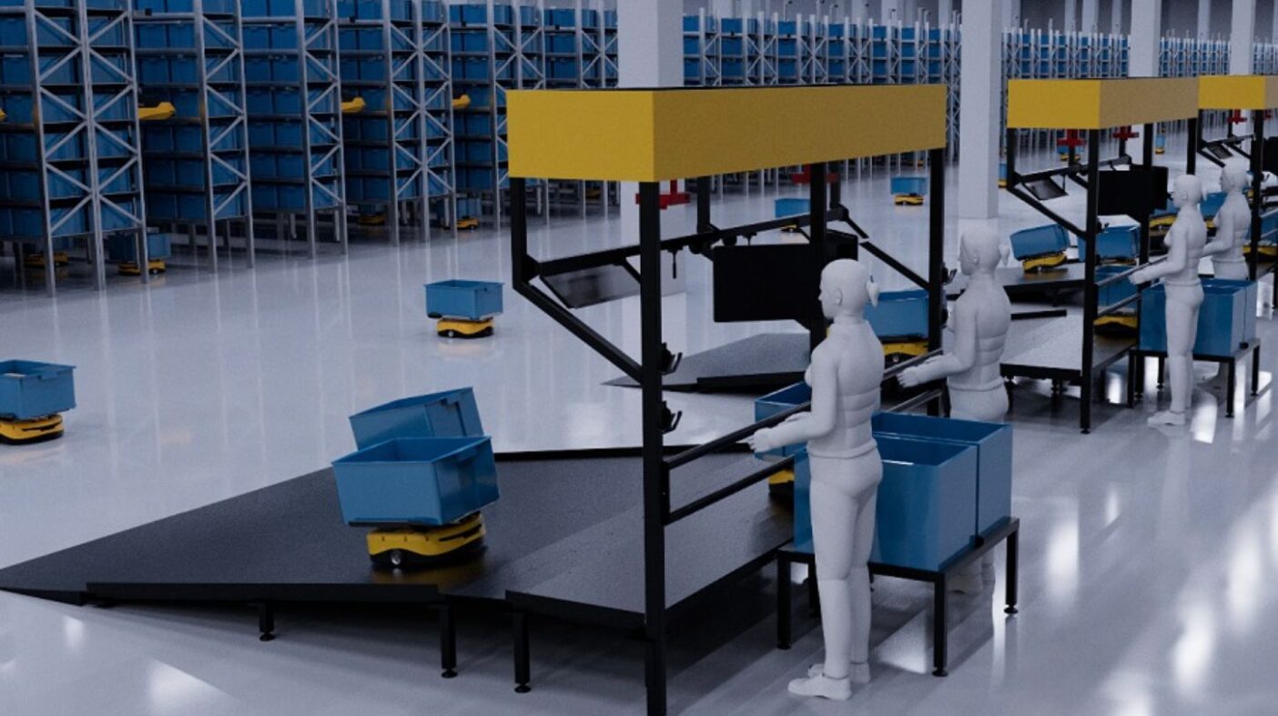 Skechers introduces tote-picking robots at Chinese DC | Robotics and ...