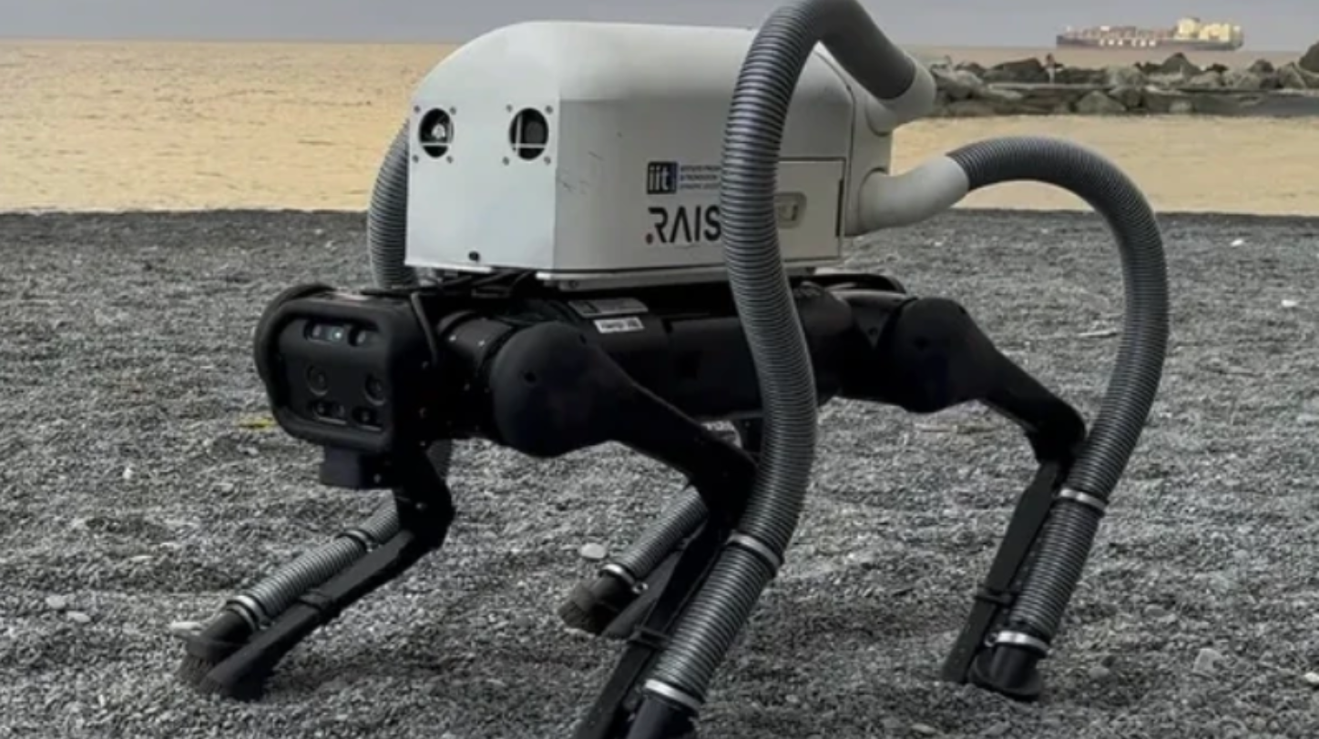 Italian researchers build robot dog with vacuum cleaner feet | Robotics ...