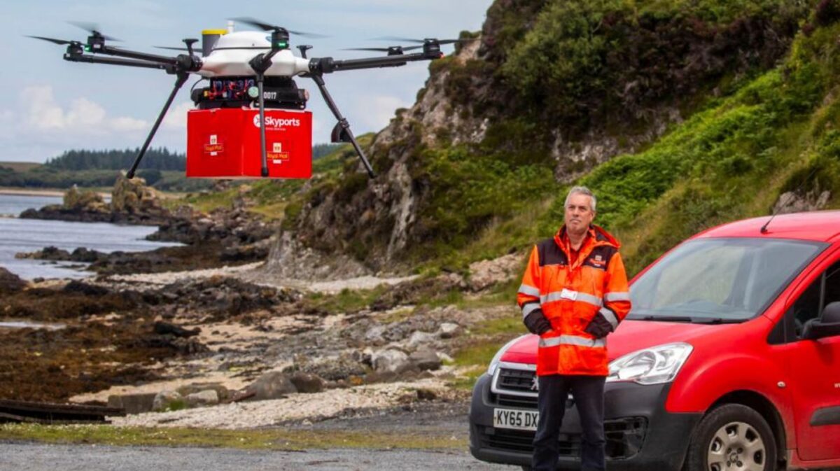 Royal Mail launches new drone delivery trial in Argyll and Bute ...