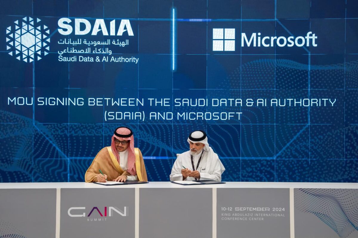 Microsoft and SDAIA to establish AI centre of excellence | Robotics and ...