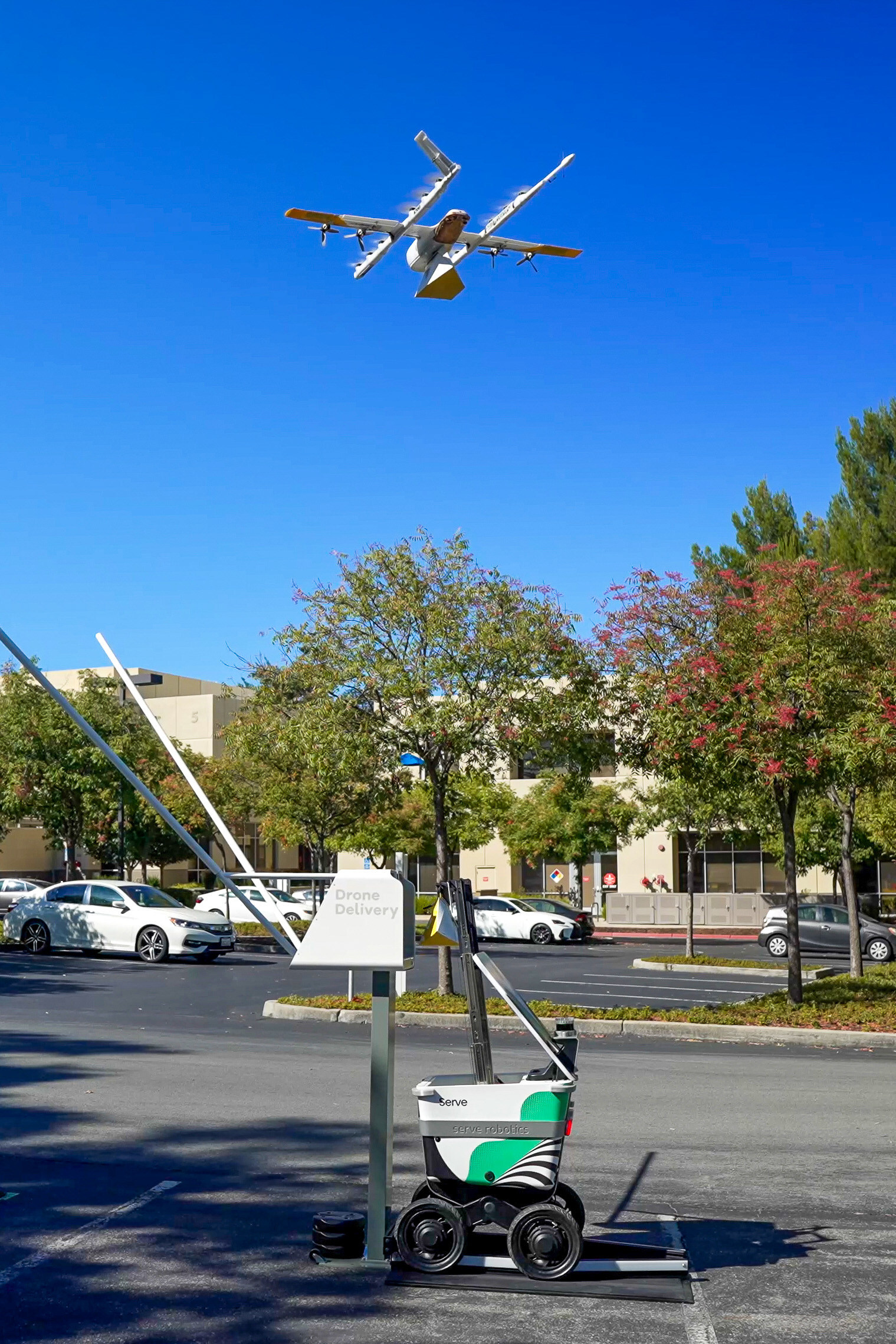 Serve Robotics and Wing Aviation partner for autonomous food deliveries ...