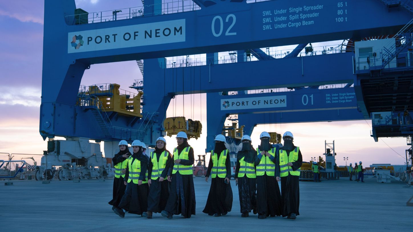 Automated RC cranes support plans for advanced 'future-ready' Saudi ...