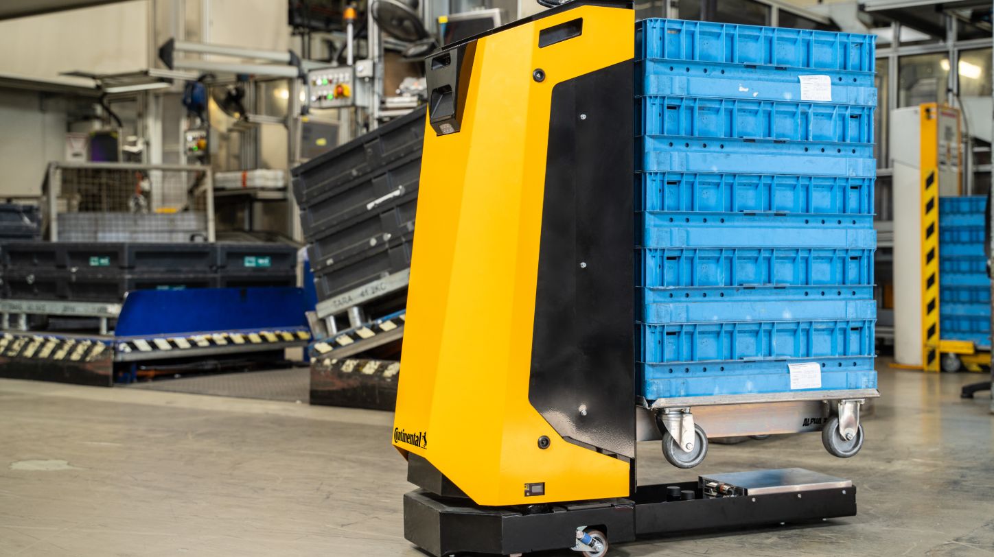 Continental unveils compact transport robot for automated small load ...