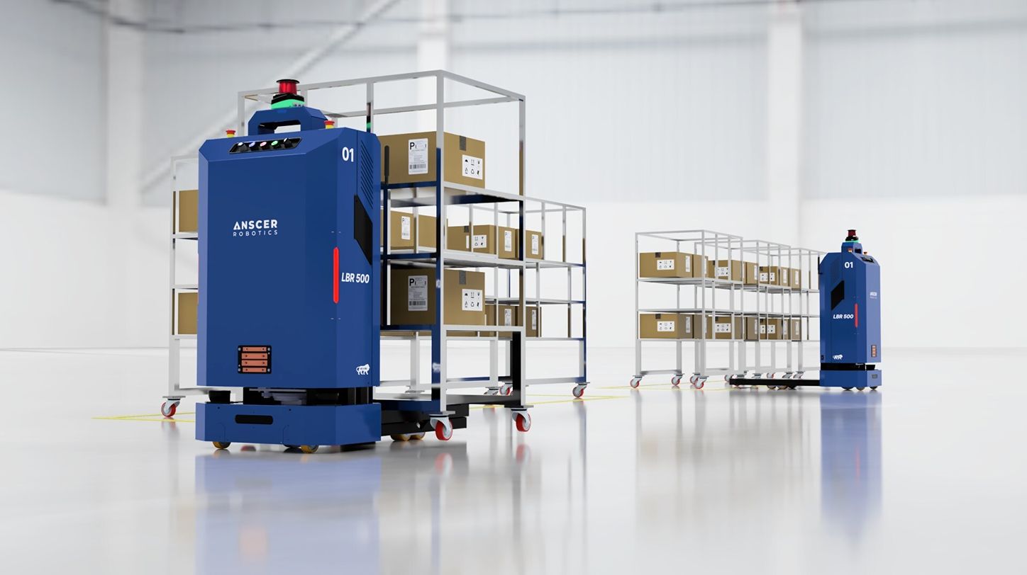 Anscer Robotics launches autonomous mobile robot for factory cart movement | Robotics and Automation