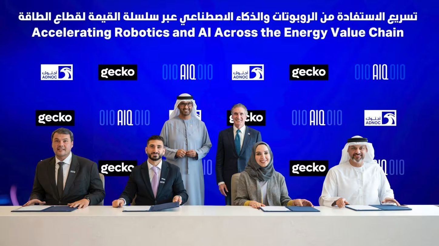 ADNOC and Gecko Robotics sign agreement to enhance UAE nationals ...